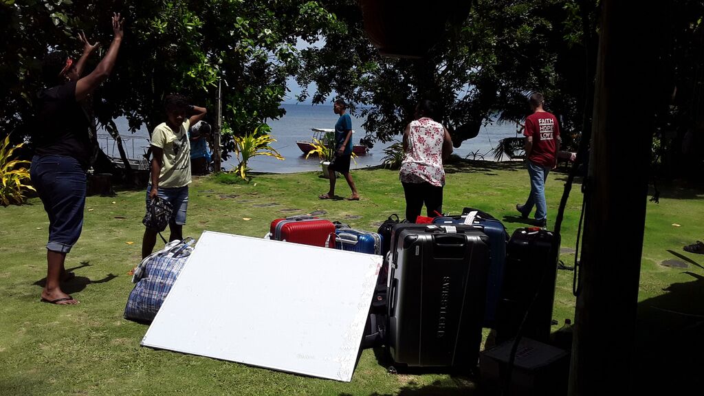 Mr Conney and guests came for a visit on SeaFiji – Lawaki Beach House ...